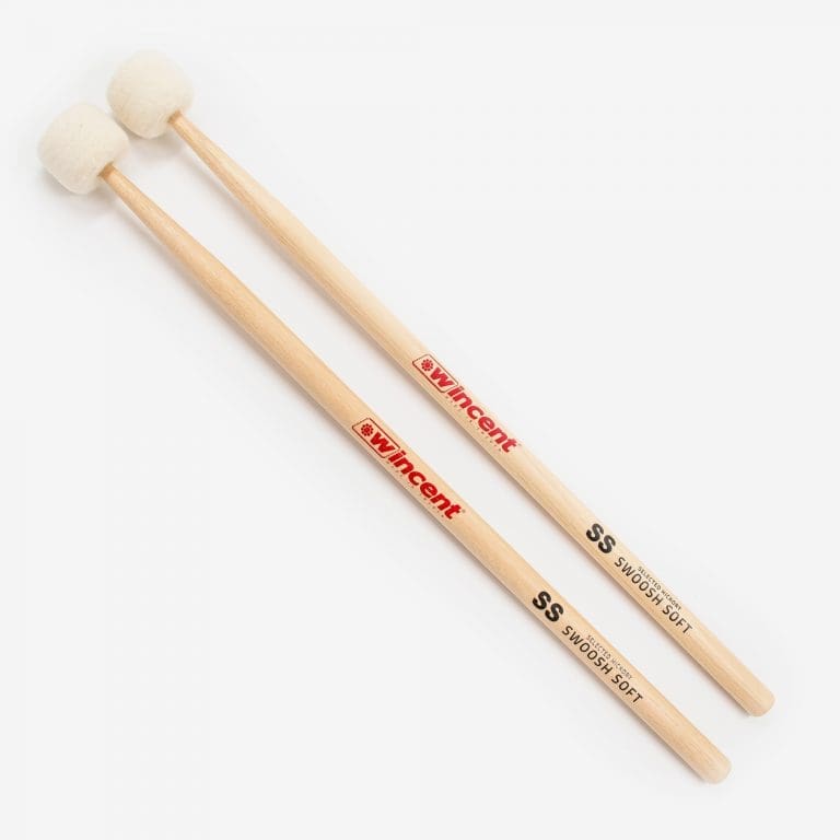 Wincent Drumsticks Swoosh Hard Cymbal Mallet Pair | Big Bang Distribution